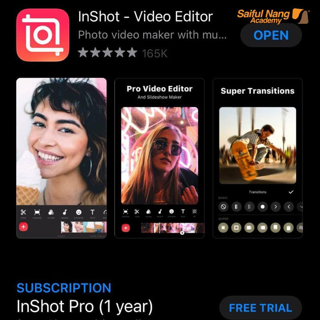 8 Features InShot Buat Peminat Video Smartphone Pilih Apps Percuma Ini ...